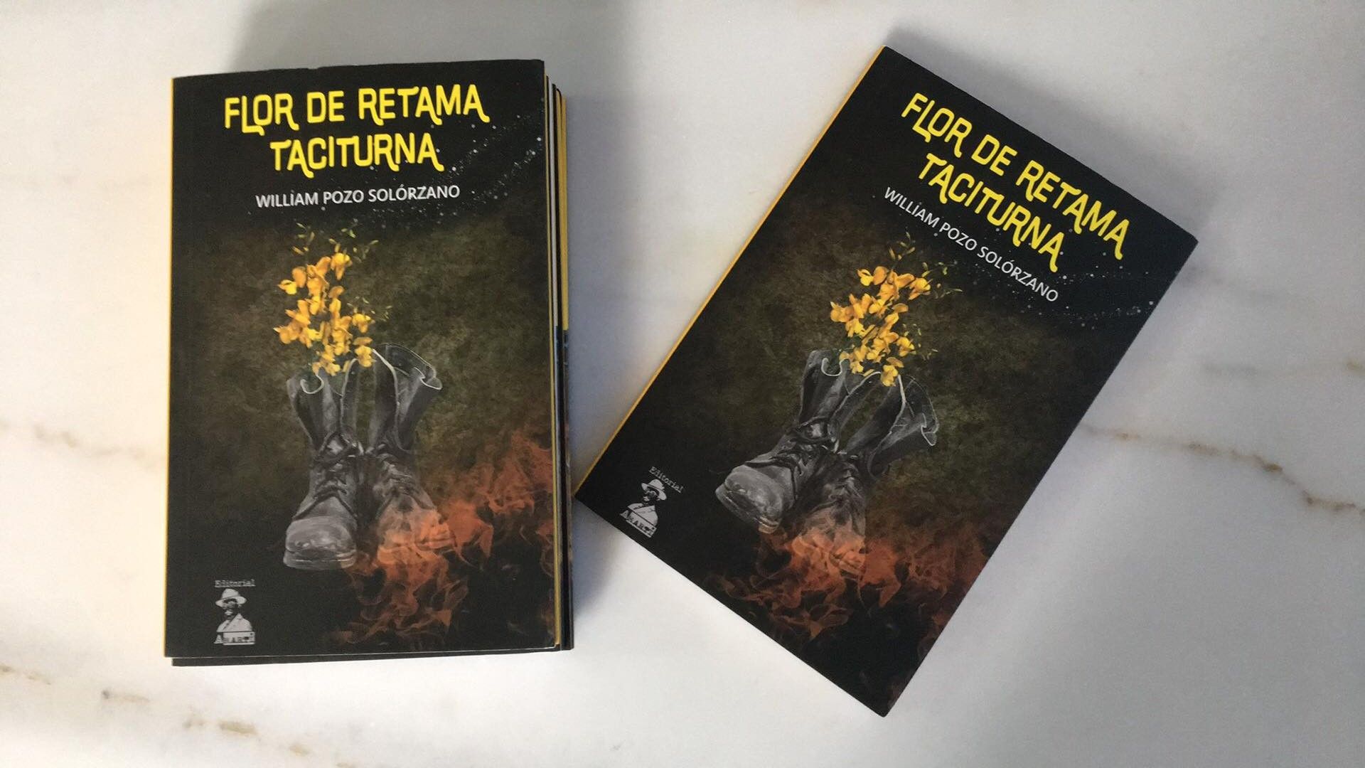 Flor de retama taciturna, poemas en pie de lucha de William Pozo Solórzano